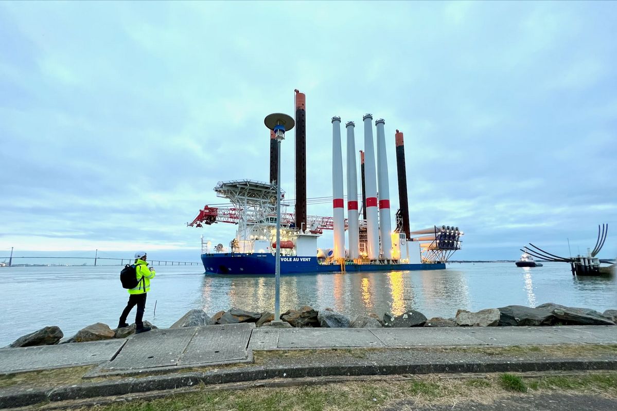 La première éolienne en mer française bientôt opérationnelle - Ville de ...
