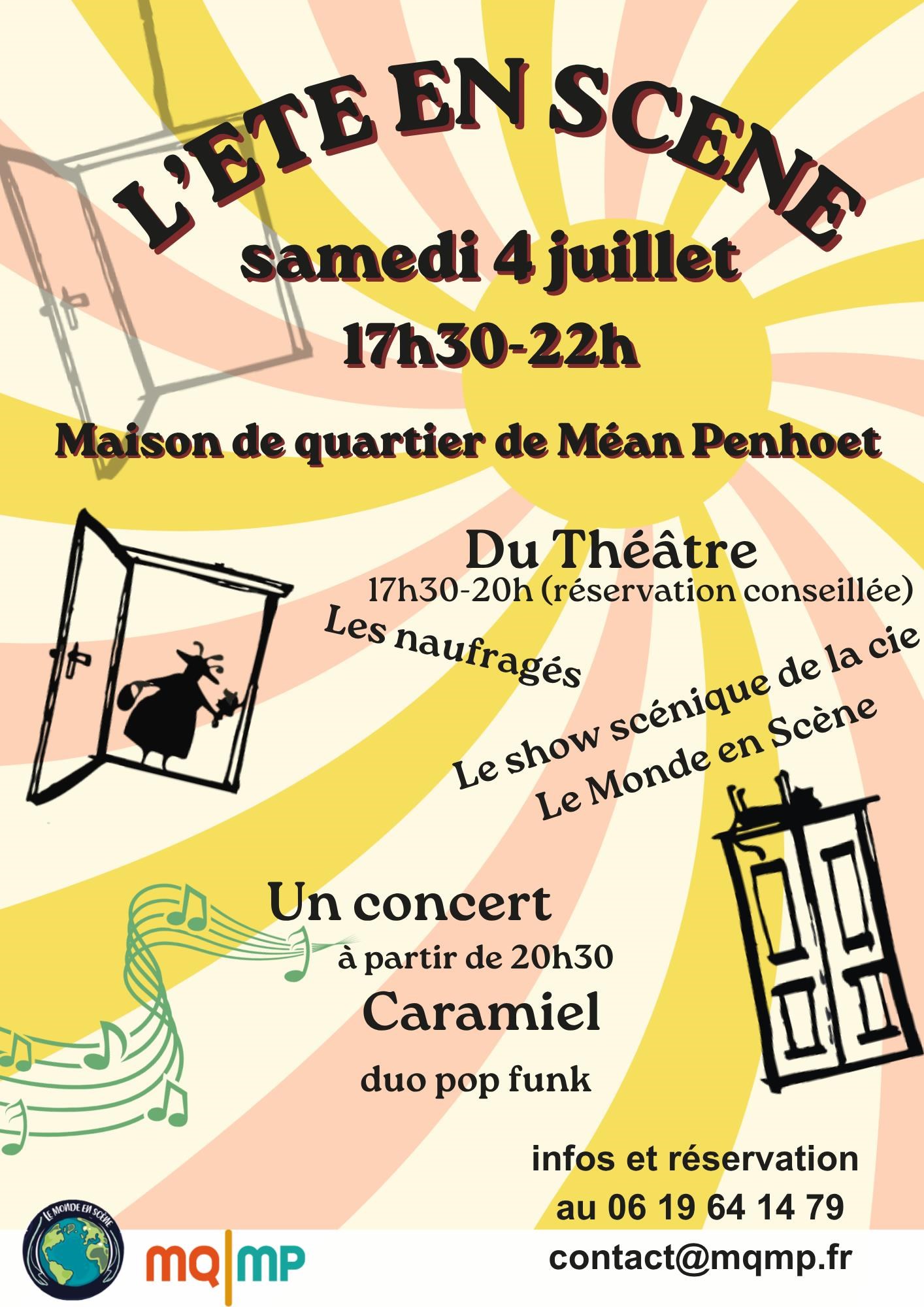 L'été en scène, théâtre et concert - Ville de Saint-Nazaire
